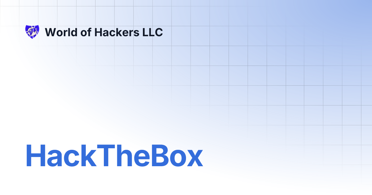 HackTheBox | World of Hackers LLC